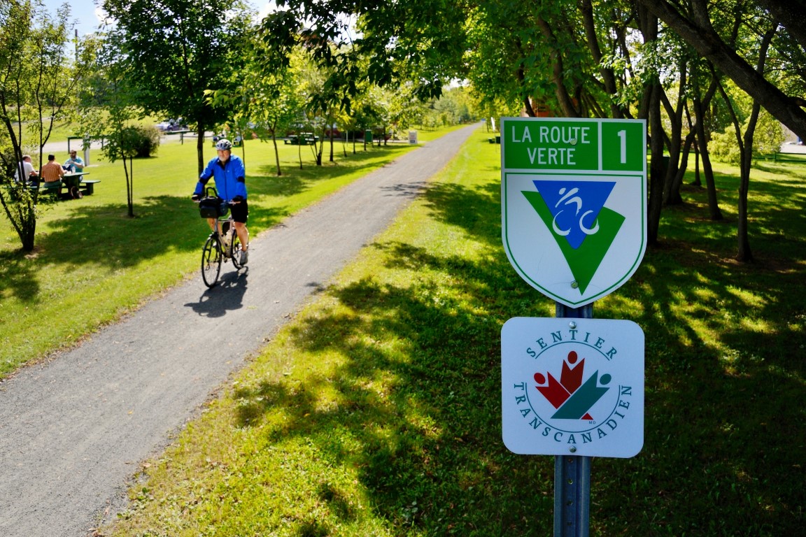 Route verte - Danville